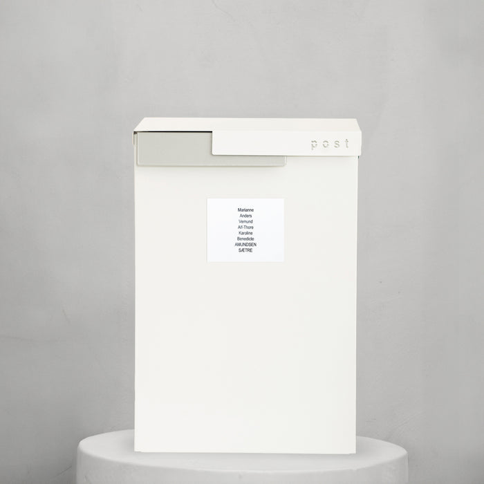 Postkasseskilt XL fra Skilthandelen - gratis frakt