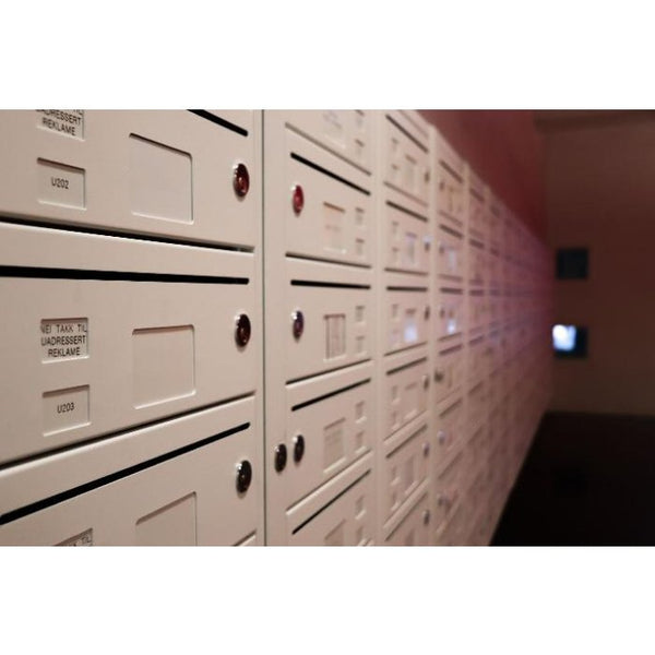 Postkasser - rask levering, designet av Posten