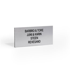 Postkasseskilt - Rask levering, gratis frakt