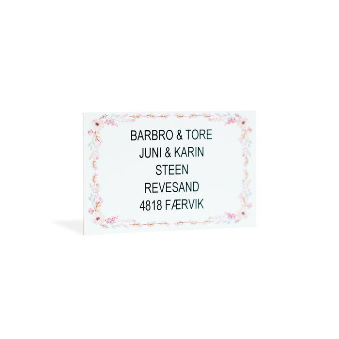 Postkasseskilt - Rask levering, gratis frakt